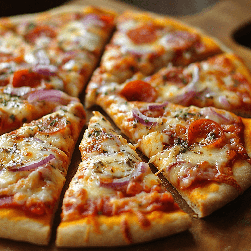 Quantity Pizza Recipe for School Food Service - Delish Dish
