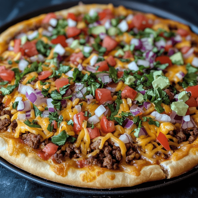 Happy Joe's Taco Pizza Recipe - Delish Dish
