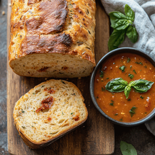 Panera Bread Tomato Basil Bread Recipe: 3 Easy Steps