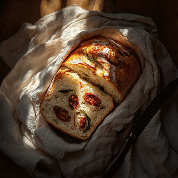 Panera Bread Tomato Basil Bread Recipe: 3 Easy Steps
