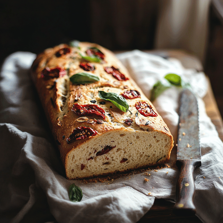 Panera Bread Tomato Basil Bread Recipe: 3 Easy Steps