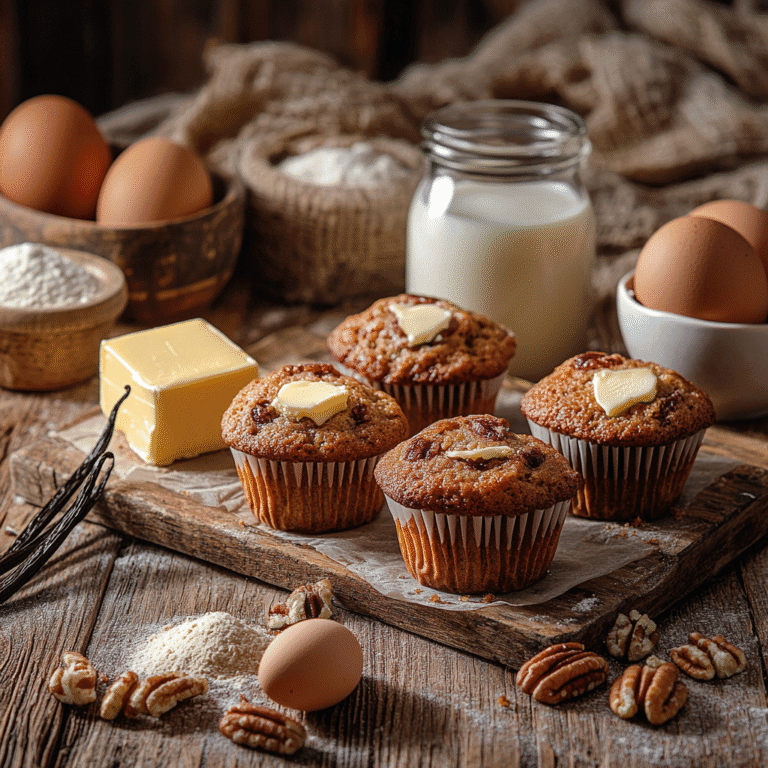Butter Rum Muffins: 7 Easy Steps to Perfect Moist Muffins - Delish Dish