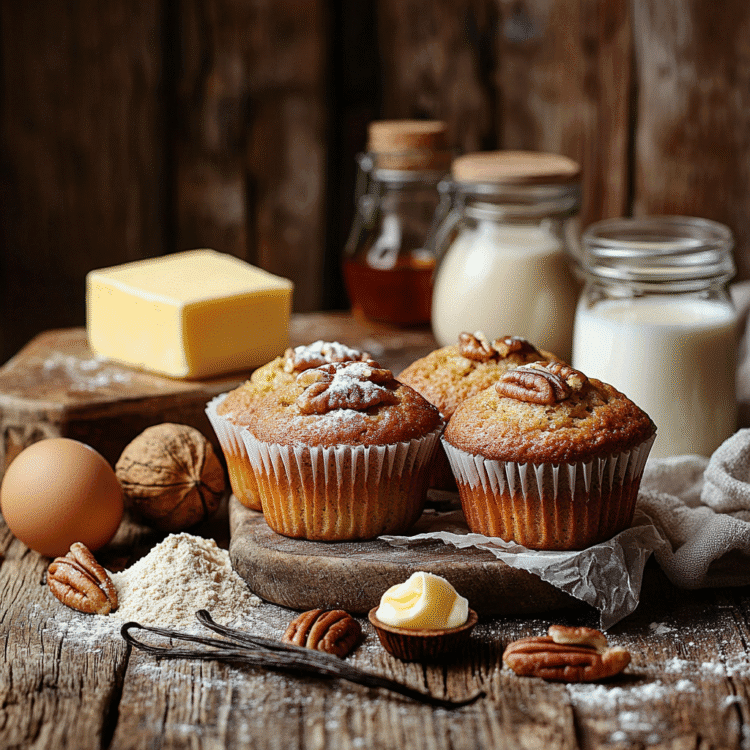 Butter Rum Muffins: 7 Easy Steps to Perfect Moist Muffins - Delish Dish