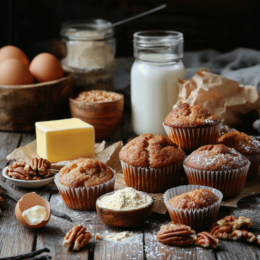 Butter Rum Muffins: 7 Easy Steps to Perfect Moist Muffins - Delish Dish