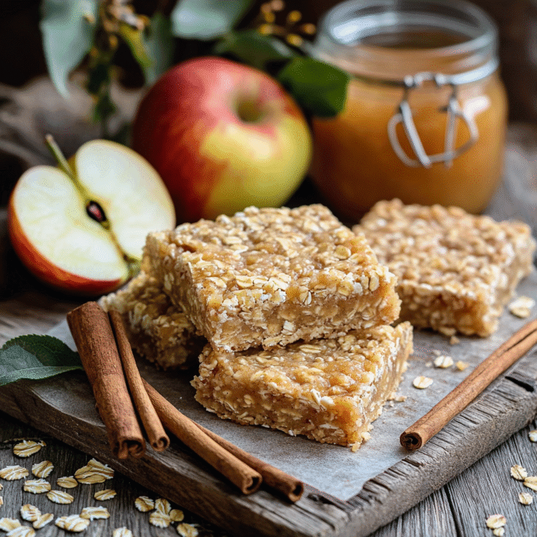 Wholesome Applesauce Oatmeal Bars Recipe - Delish Dish
