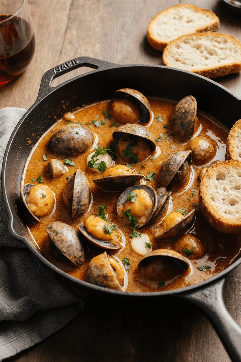 Simple and Delicious Drunken Clams Recipe - Delish Dish