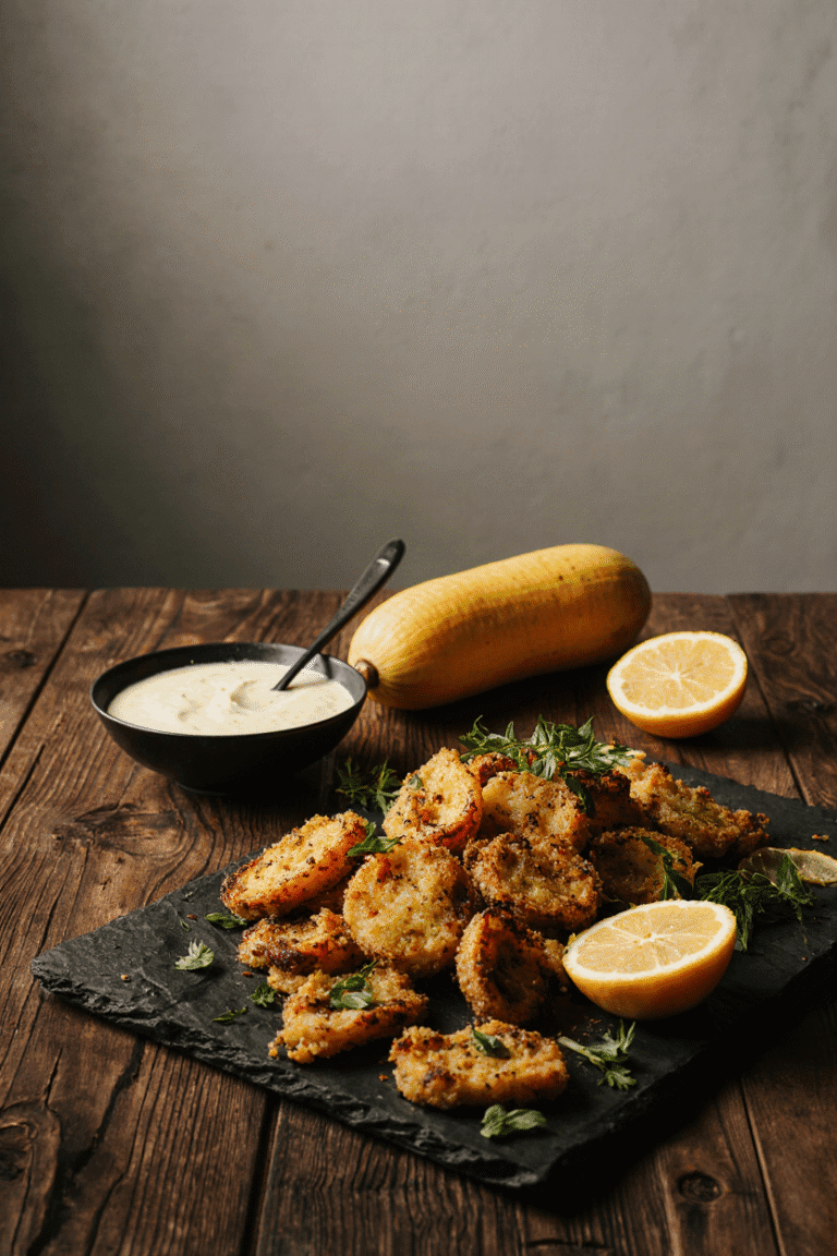 Golden Fried Squash Recipe - Delish Dish